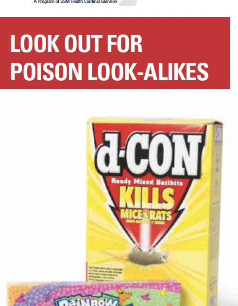 Brochures for Poison Prevention - Missouri Poison Center