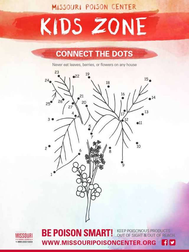 Activity Sheets - Trusted Poison Help - Missouri Poison Center